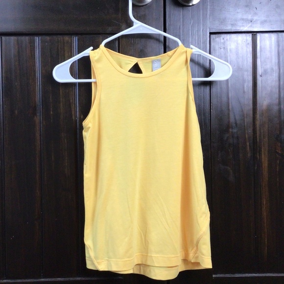 Athleta | Shirts & Tops | Athleta Girl Yellow Tank | Poshmark